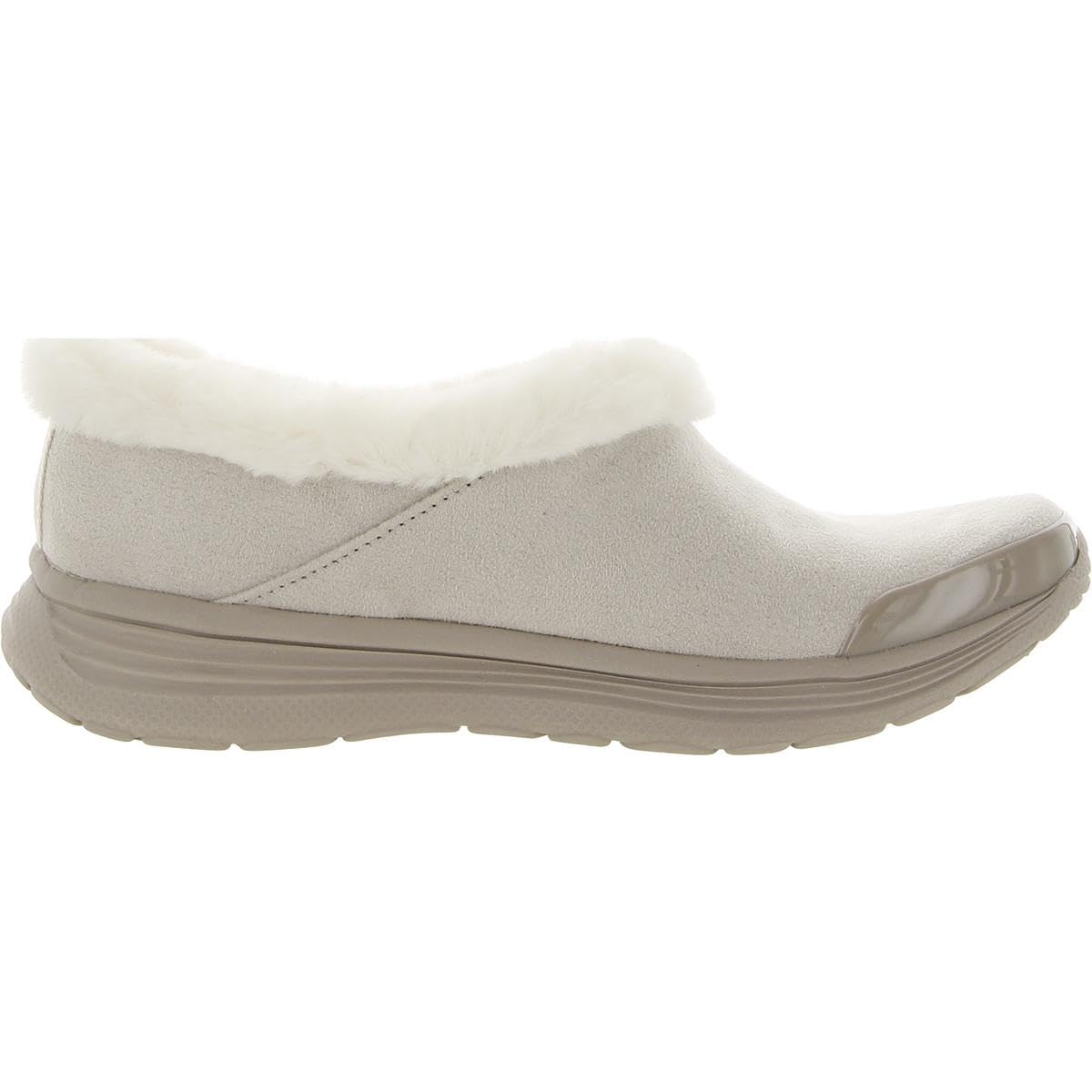 BZees Women's Snicker Faux Fur Lined Slip-On Sneaker