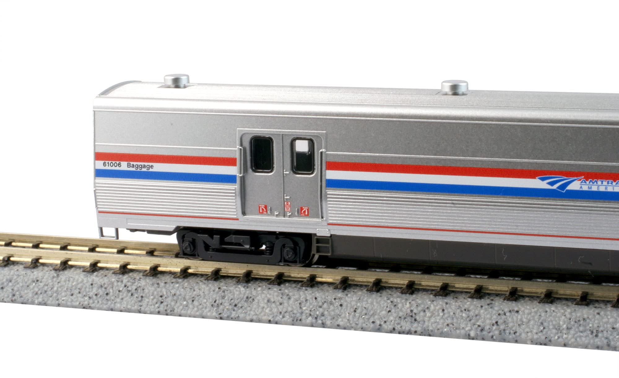 Kato USA Model Train Products N Amtrak Viewliner II Baggage Phase III Heritage #61015 156-0958