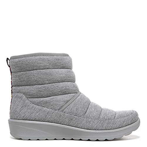 BZees Women's Glacier Ankle Boot, Grey, 8.5