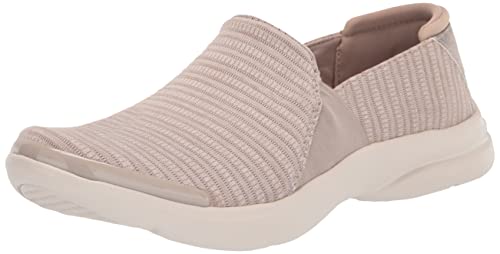 BZees Womens Jitterbug Loafer Taupe 9.5 M