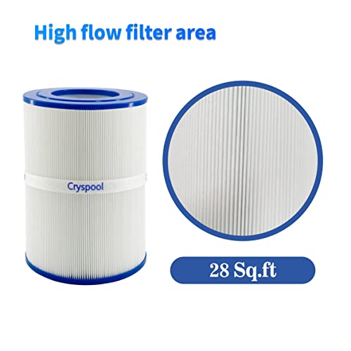 Cryspool Hot Tub Filter(not Oval) Replacement for Spa Filter Aqua Crest PDM28 461273, Dream Maker, 2 Pack