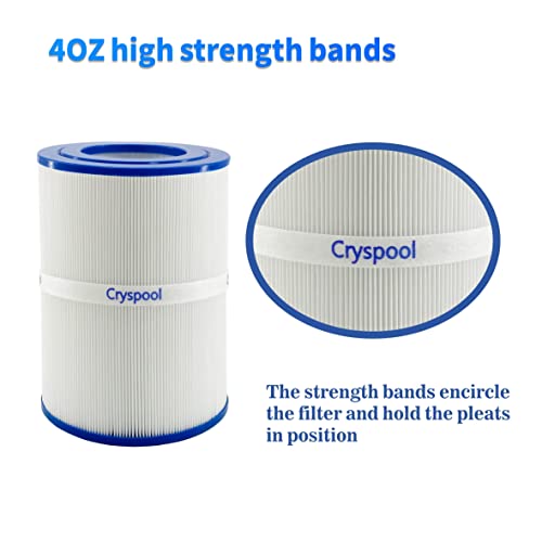 Cryspool Hot Tub Filter(not Oval) Replacement for Spa Filter Aqua Crest PDM28 461273, Dream Maker, 2 Pack