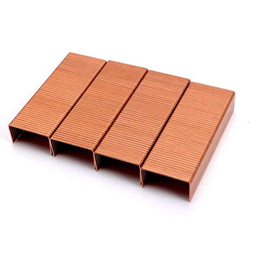 Alsisk Pack of 4000PCS No.10 Mini Staples(Smaller Than Standard Staples) … (Rosegold)