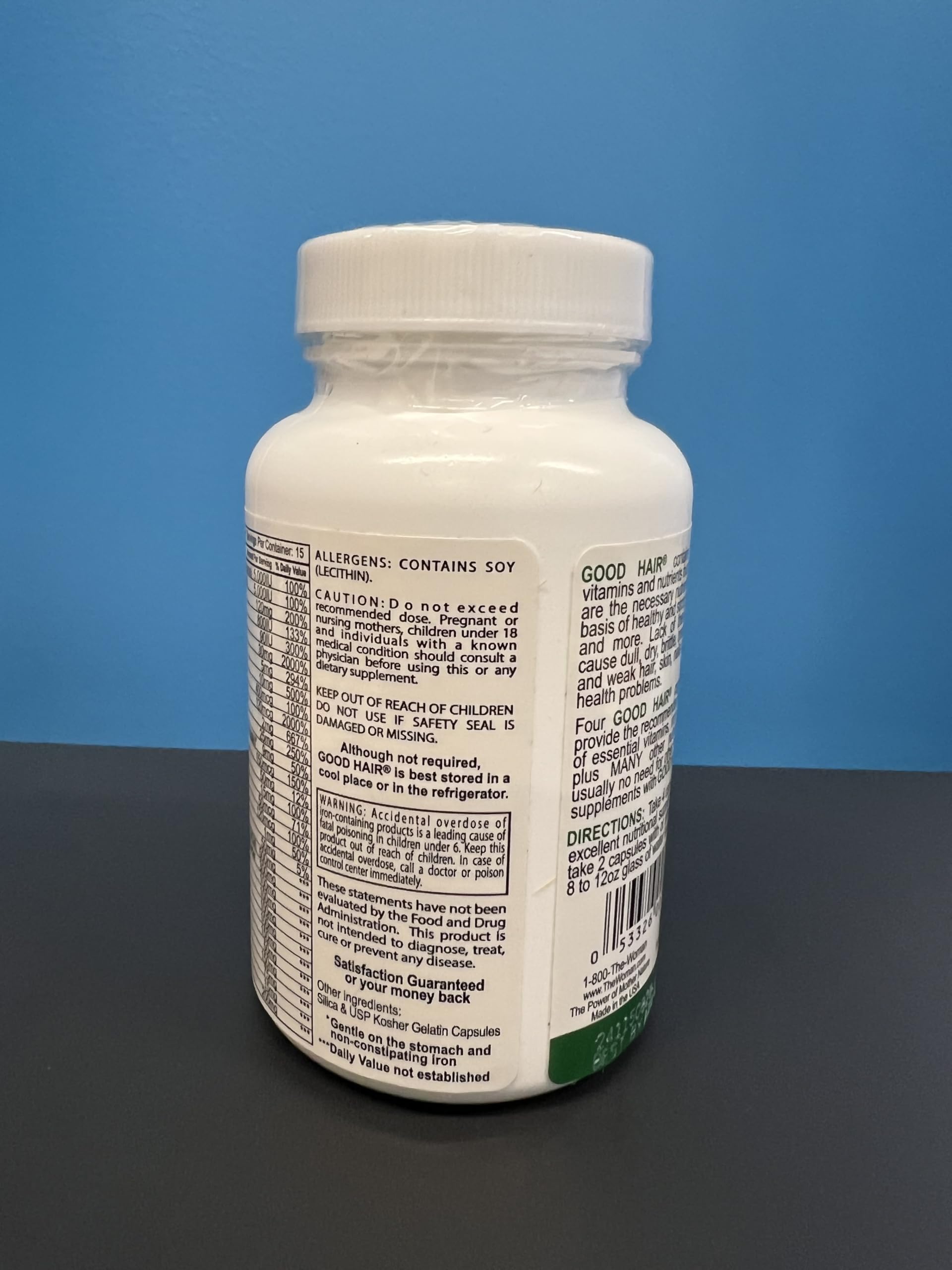 Century Systems Good Hair, Maximum Strength, Supports Hair, Skin, & Nails (60 Capsules)
