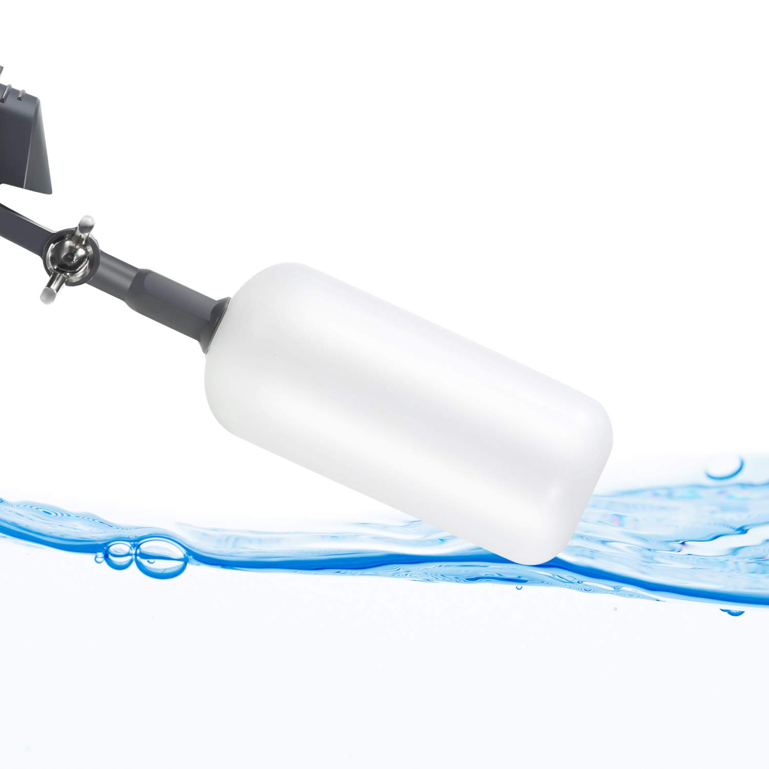 meekoo Float Ball Valve, 3/4 Inch Male Automatic Fill Feed Humidifier Tank Water with Adjustable Arm for Ponds, Livestock Water Trough, Aquariums, Aquaculture, Hydroponics and Reservoir(2 Pack)