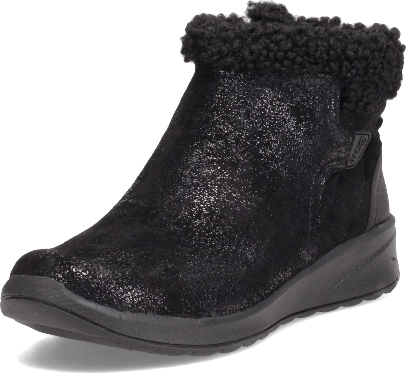 BZees Womens Go Getter Ankle Boot Black 6.5 M