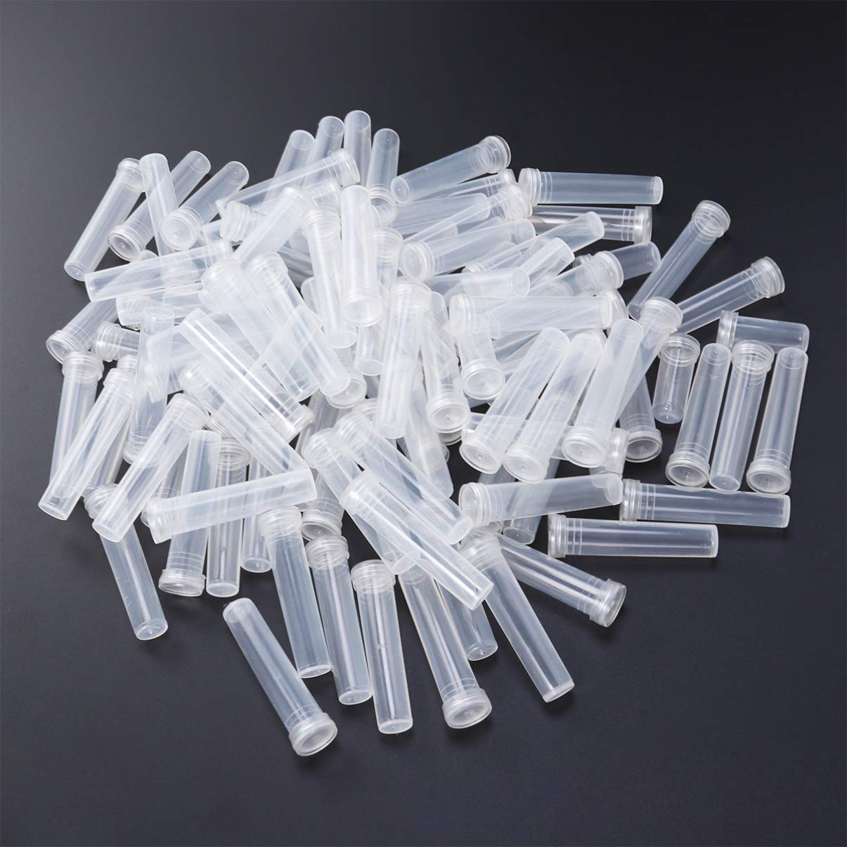 EXCEART 25pcs Single Flower air Plants carafes Florist Supplies Small Terrarium Waterbottle hydroponic Terrarium Plastic air hydroponic vase White 100pcs Water Tube