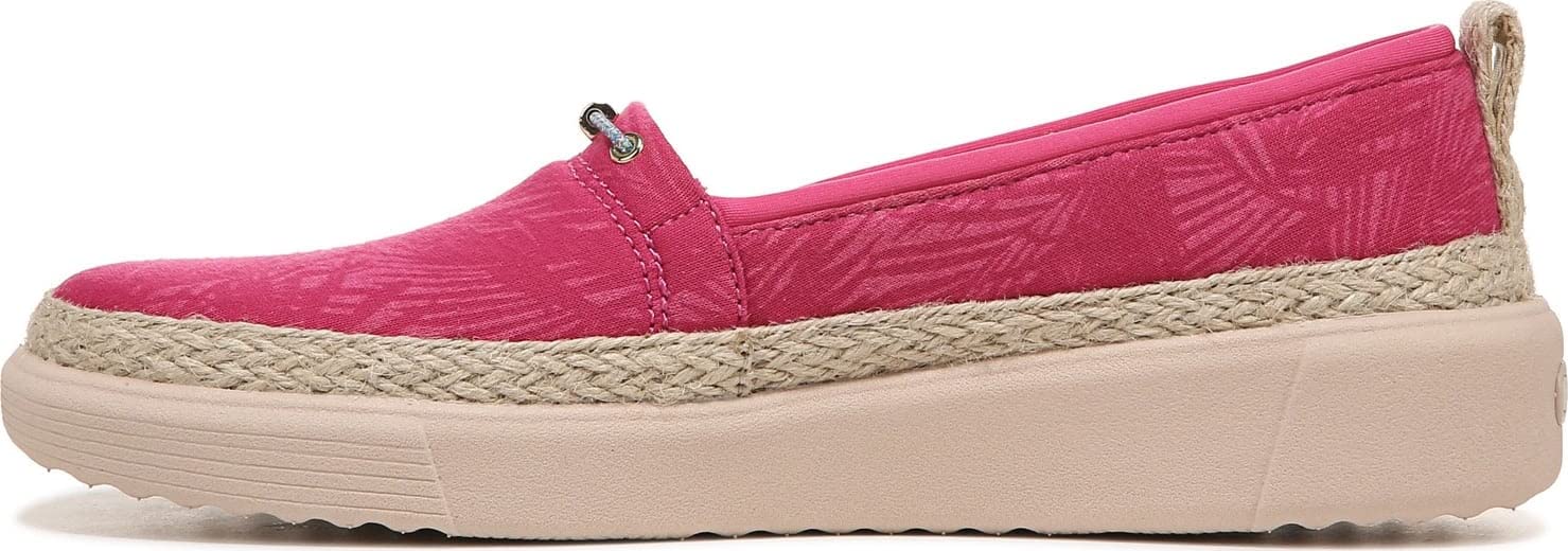 BZees Womens Maui Slip-on Loafer, Pink, 7.5 US