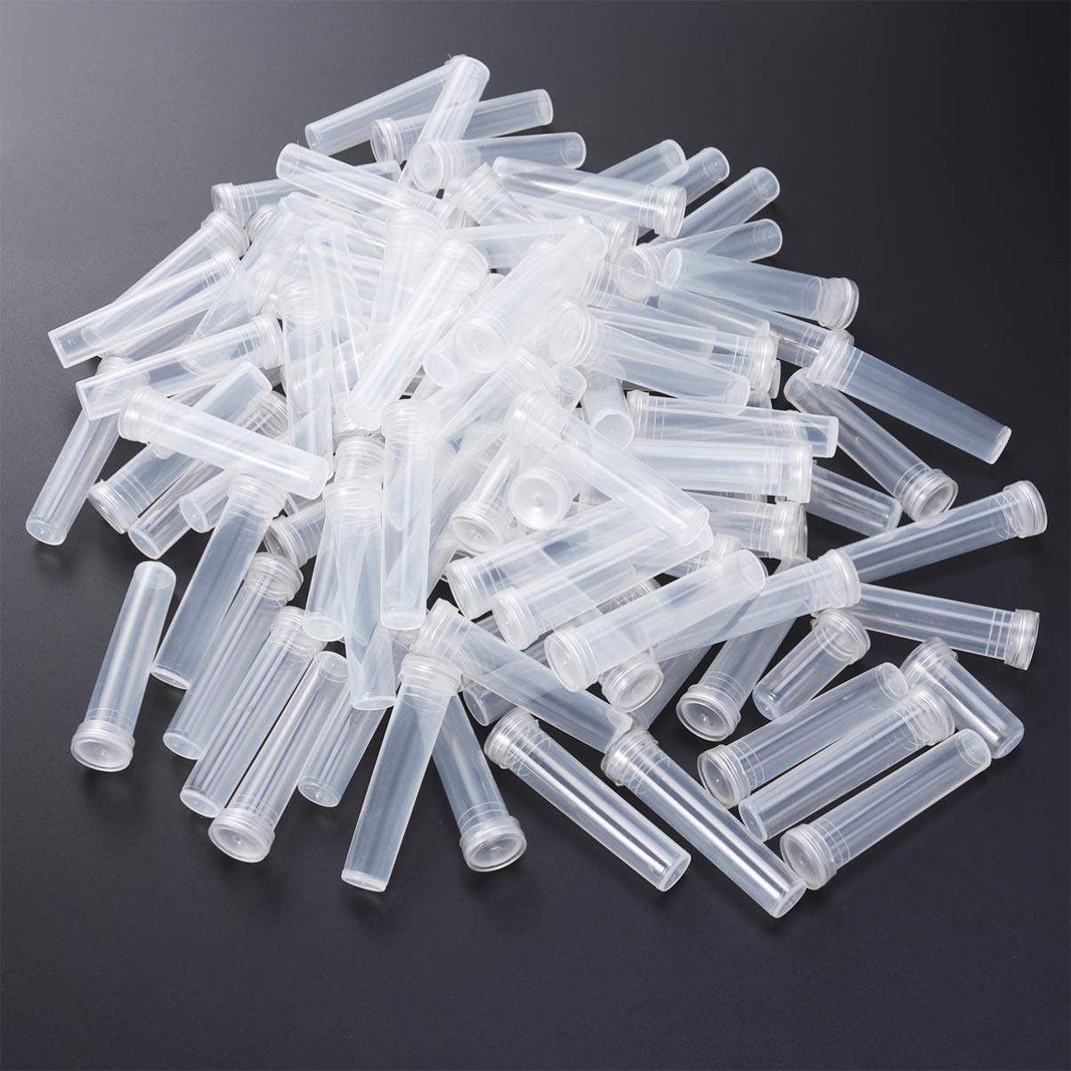 EXCEART 25pcs Single Flower air Plants carafes Florist Supplies Small Terrarium Waterbottle hydroponic Terrarium Plastic air hydroponic vase White 100pcs Water Tube
