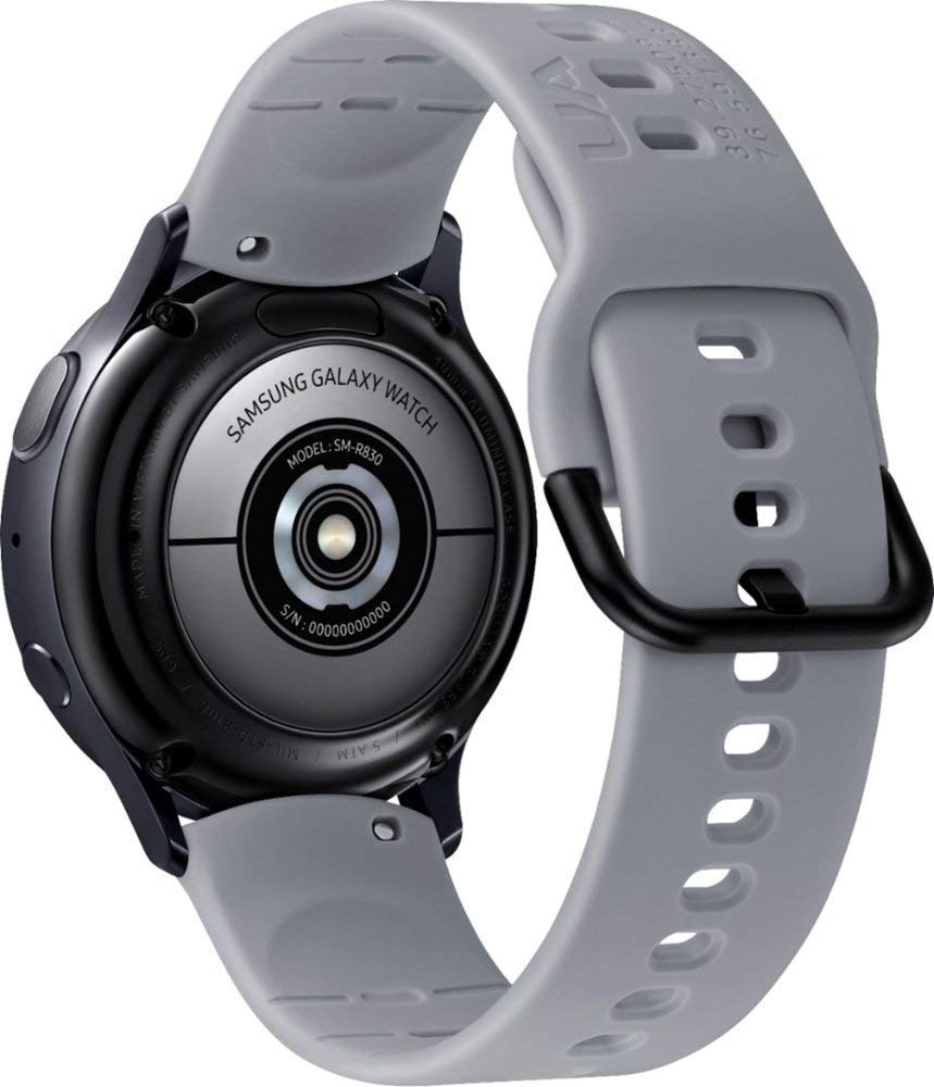 Samsung Galaxy Watch Active2 W/Enhanced Sleep Tracking Analysis, Auto Workout Tracking, and Pace Coaching (40mm, Under Armor Edition), Aqua Black - US Version with Warranty (Renewed)