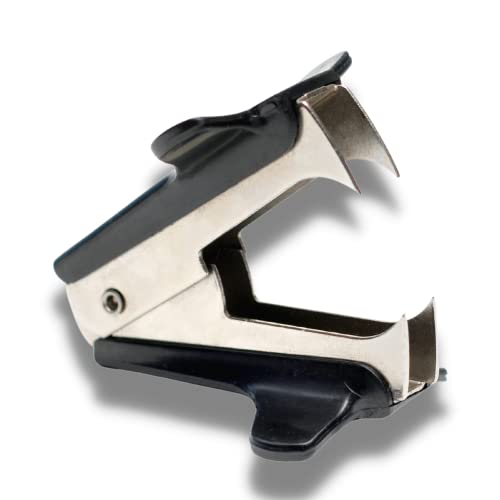 Staple Remover Tool, Staple Puller Remover, jaw Style Black for School, Home, Office Pack of 3