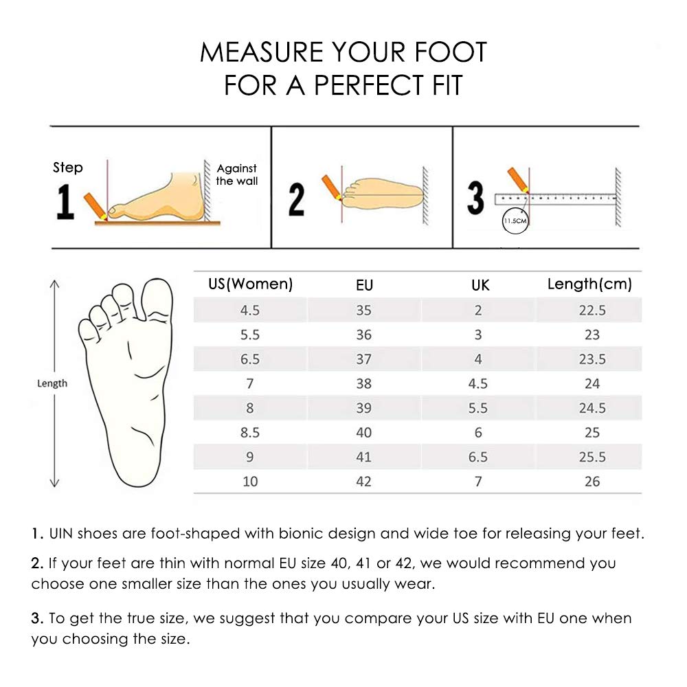 UIN Women's Lightweight Slip Ons Sneakers Walking Flats Casual Flower Art Painted Travel Shoes Oopsie Daisy (40)