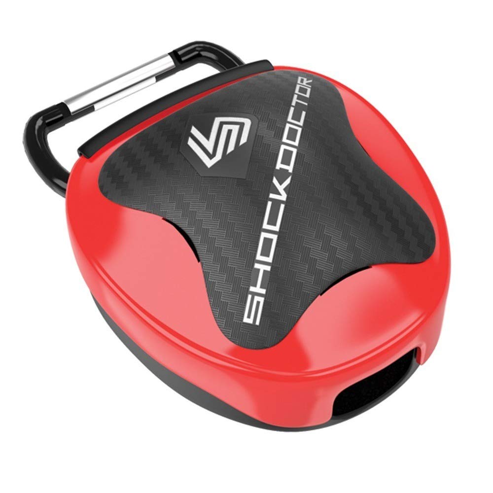 Shock Doctor Mouth Guard Case, Ventilated, Universal Storage for Mouthguard, Adult & Youth Sizes
