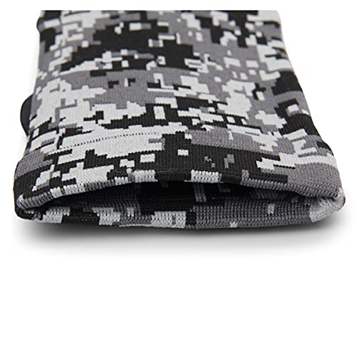 CHAMPRO unisex teen Triple Wristband Playbook, Camo Black, Youth US