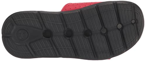 Under Armour boys Ignite Pro Slide Sandal, (600) Red/Black/Black, 12 Little Kid US