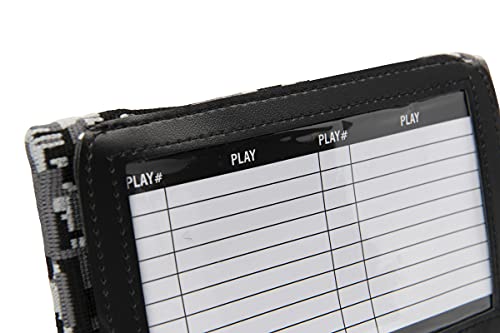 CHAMPRO unisex teen Triple Wristband Playbook, Camo Black, Youth US