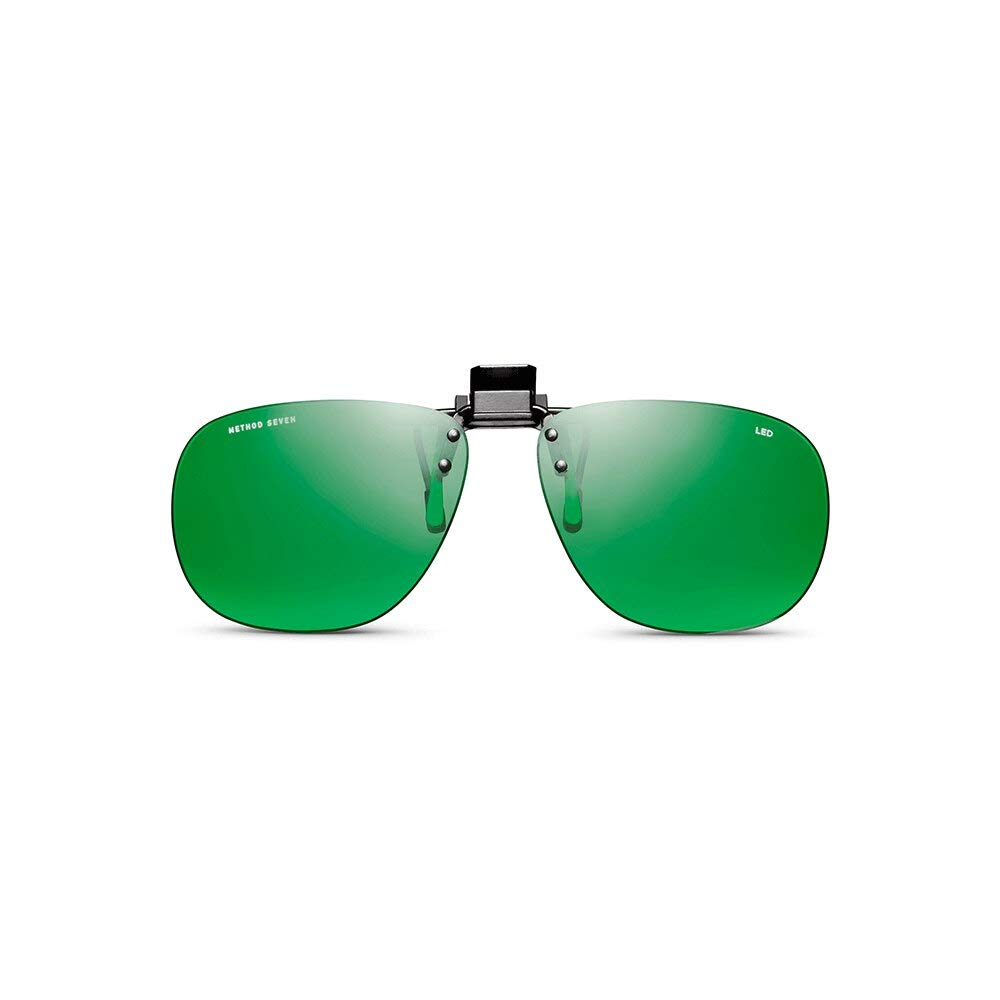 Method Seven Clip-On Aviator Blurple LED Grow Room Glasses