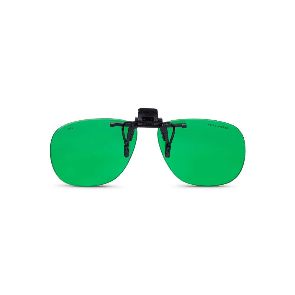 Method Seven Clip-On Aviator Blurple LED Grow Room Glasses
