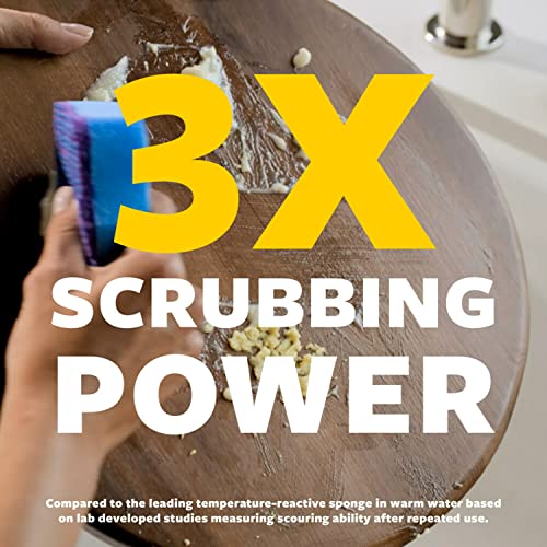 Scotch-Brite Scrub Dots Advanced Non-Scratch Scrubbers, 6 Scrub Sponges