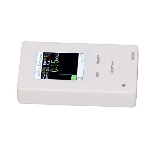 Radiation Dose Counter, High Sensitivity Portable Radiation Detector Quick Response with 3.7V 1000mAh Battery for Laboratory