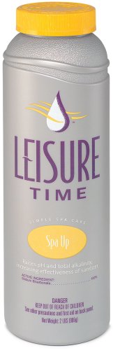 LEISURE TIME E5 Spa 56 Chlorinating Granules for Hot Tubs, 5 lbs & 22339A Spa Up Balancer for Hot Tubs, 2 lbs