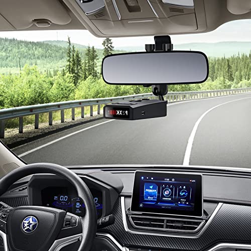 SDSACZMU Radar Detector Mount, Car Rear View Mirror Radar Detector Mount, for Cobra RAD 480i Radar Detector,Easy to Install (at Least 1 inch of Clear Rod Space is Required for Installation)