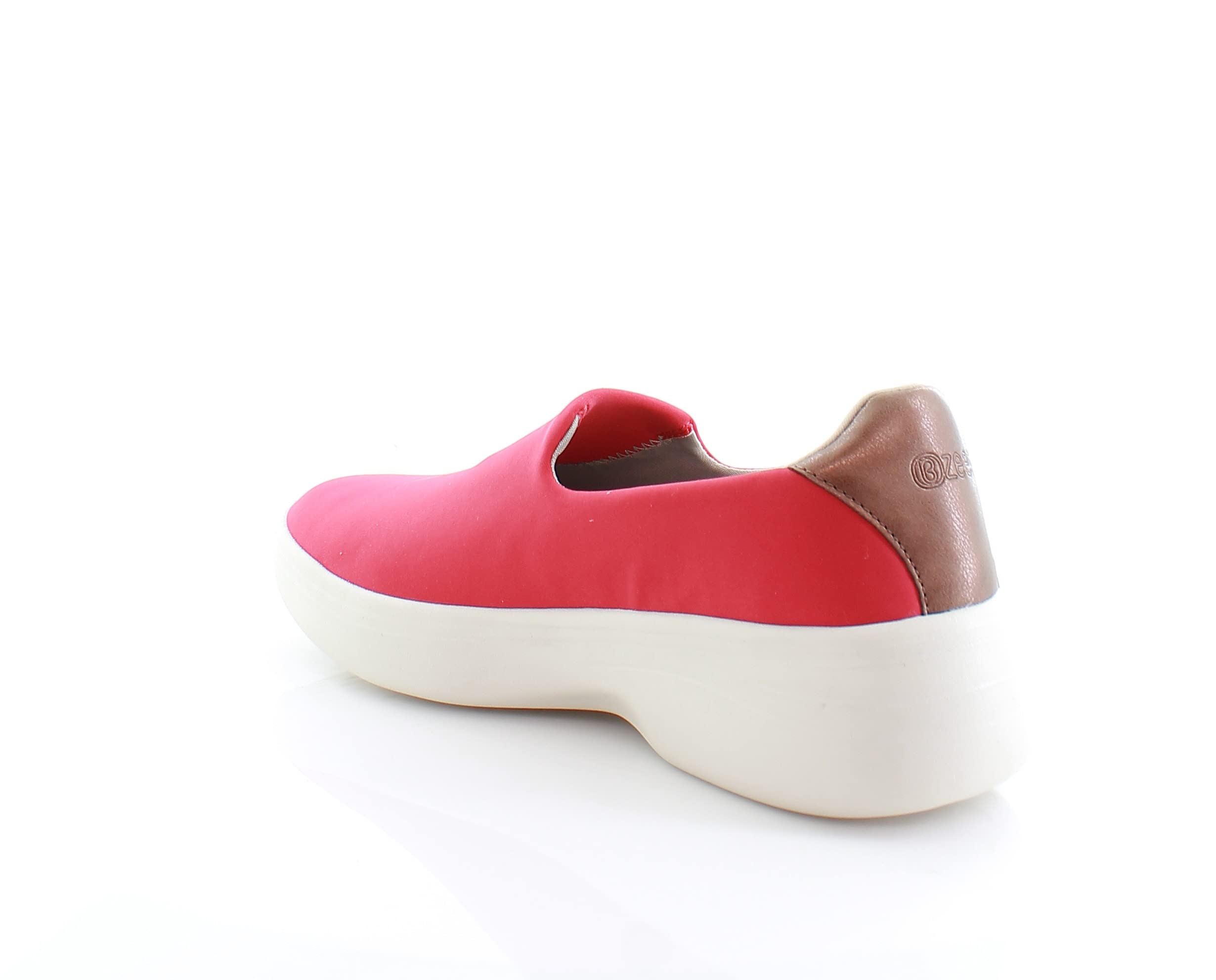 BZees Womens Easy Going Slip On Athletic and Training Shoes Red 9 Medium (B,M)