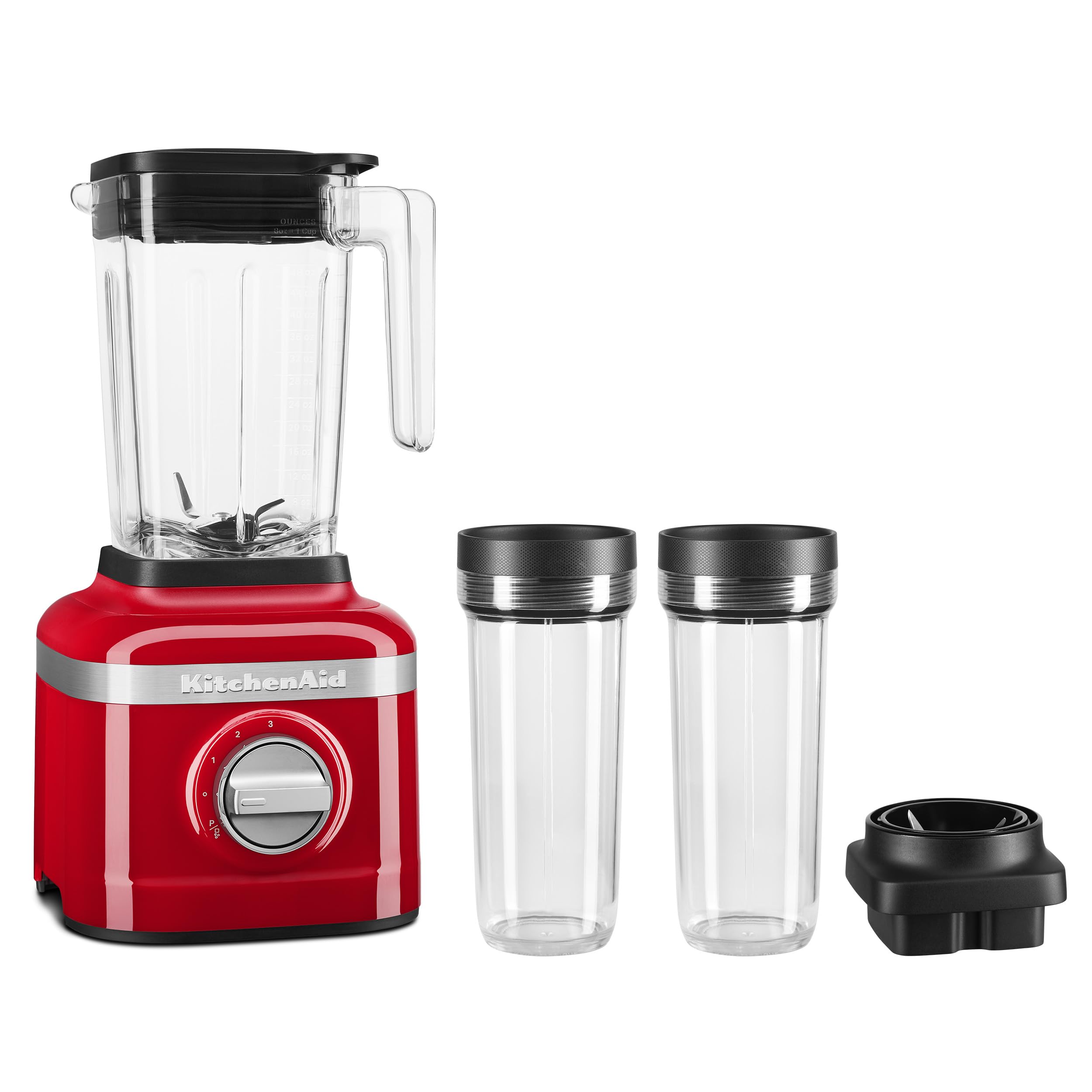 KitchenAid K150 3 Speed Ice Crushing Blender with 2 Personal Blender Jars - KSB1332