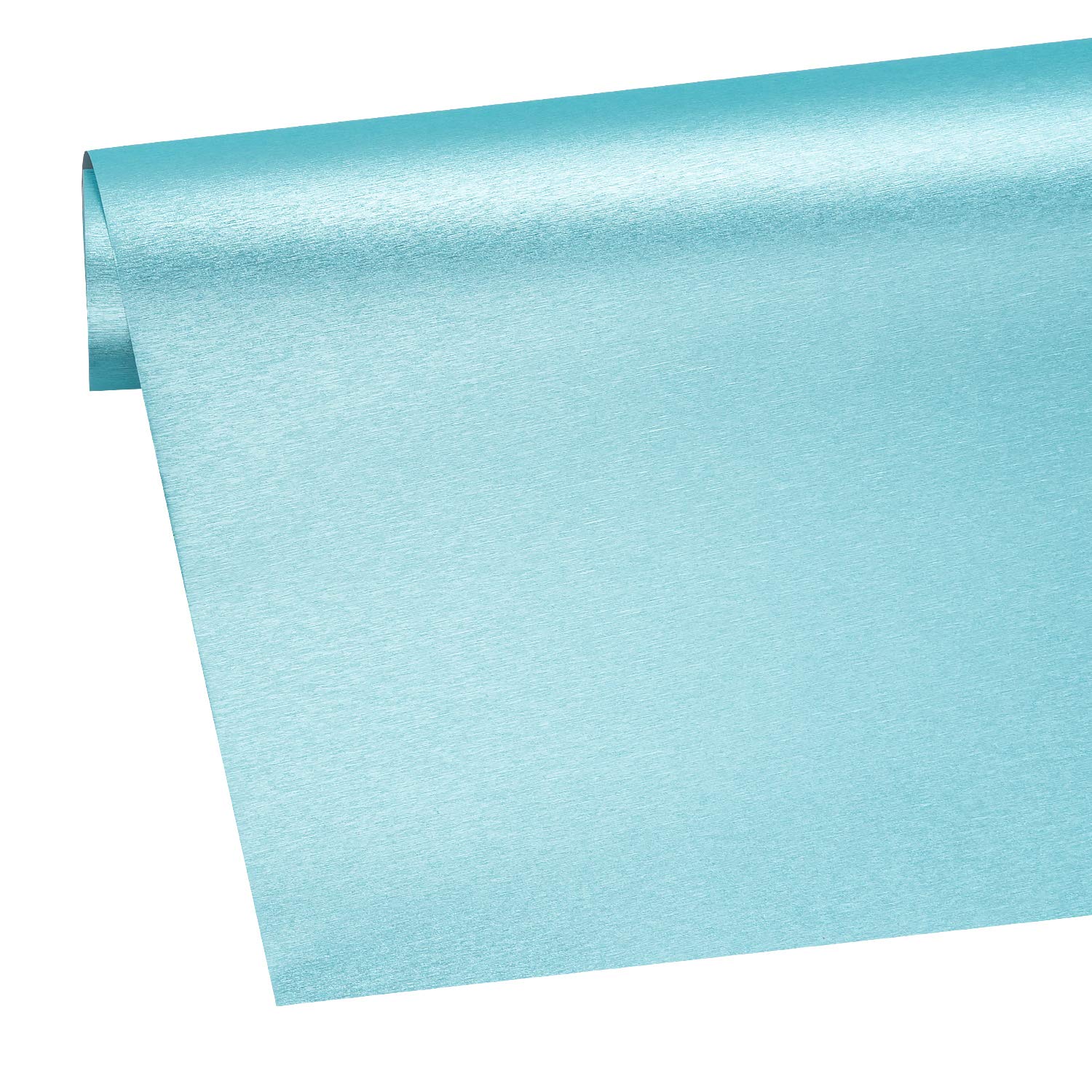 WRAPAHOLIC Wrapping Paper Roll - Blue with Metallic Shine for Birthday, Holiday, Wedding, Baby Shower - 30 inch x 16.5 feet