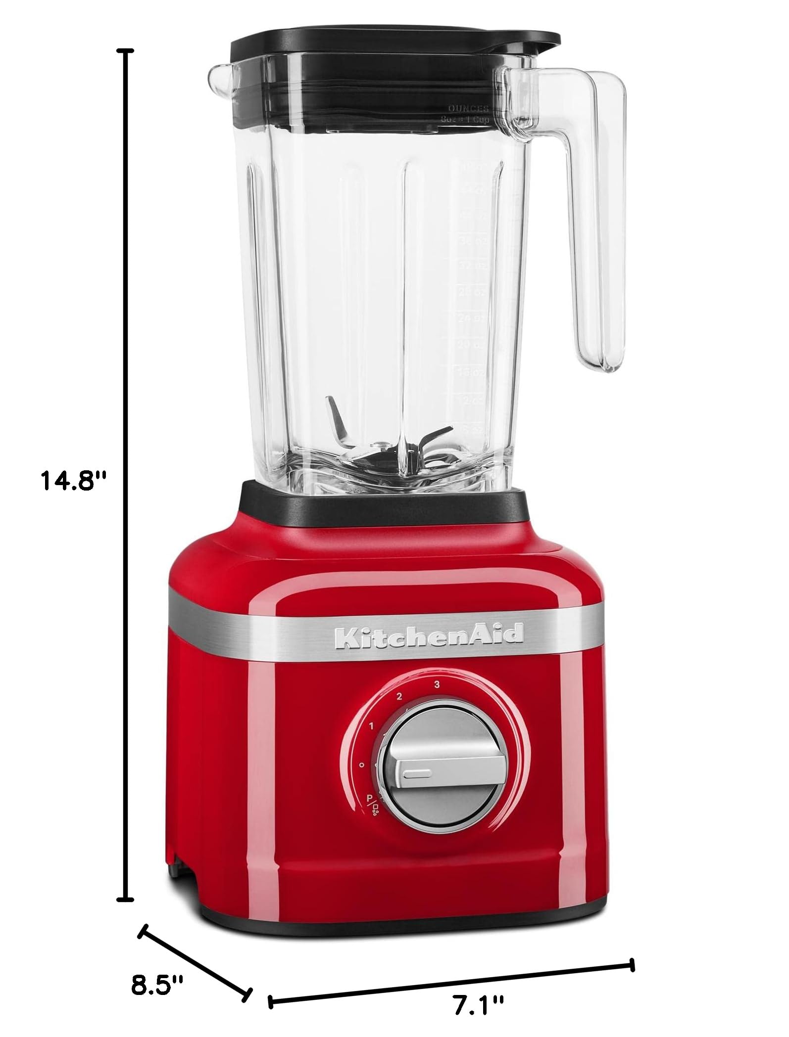 KitchenAid K150 3 Speed Ice Crushing Blender with 2 Personal Blender Jars - KSB1332