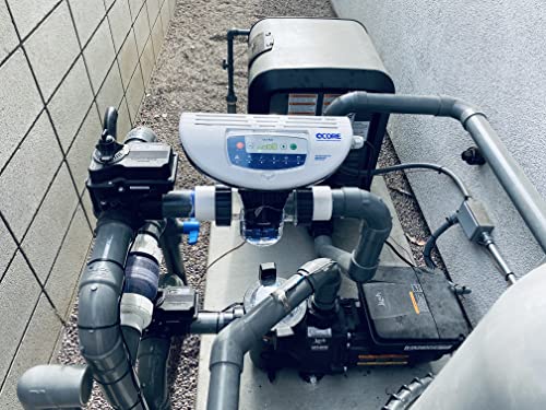CircuPool CORE35 Salt Chlorinator System | 8 Year Warranty | No DIY Install Penalty | USA Titanium | 1.4 lb CL Output | Electronic Chlorine Generator for Swimming Pools up to 35,000 Gallons