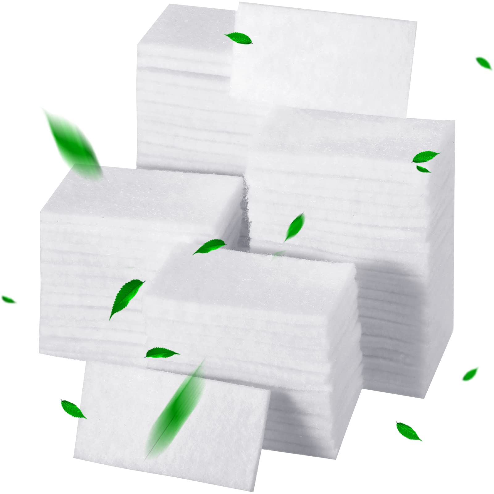 100 Pack Aroma Pads Aromatherapy Car Diffusers Essential Oil Unscented Refill Car Essential Oil Diffuser Replacement Pluggable Aroma Humidifier Pad