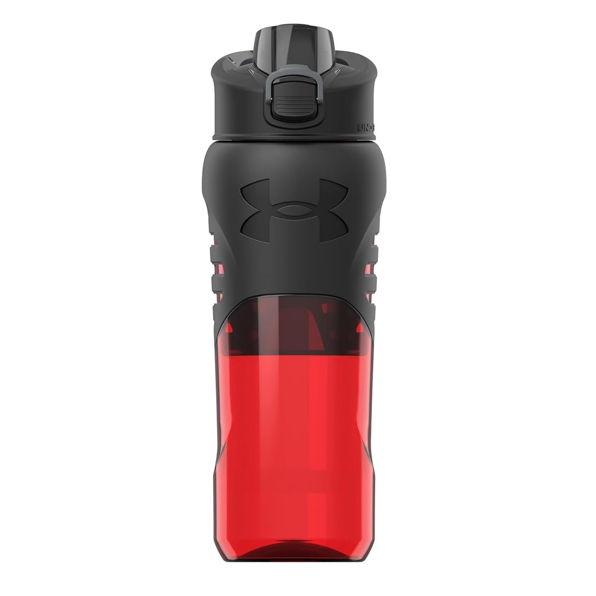 Under Armour 24oz Grip Water Bottle, Pro Lid Cover, Silicone Body Grip, Shatter Proof, Stain & Odor resistant
