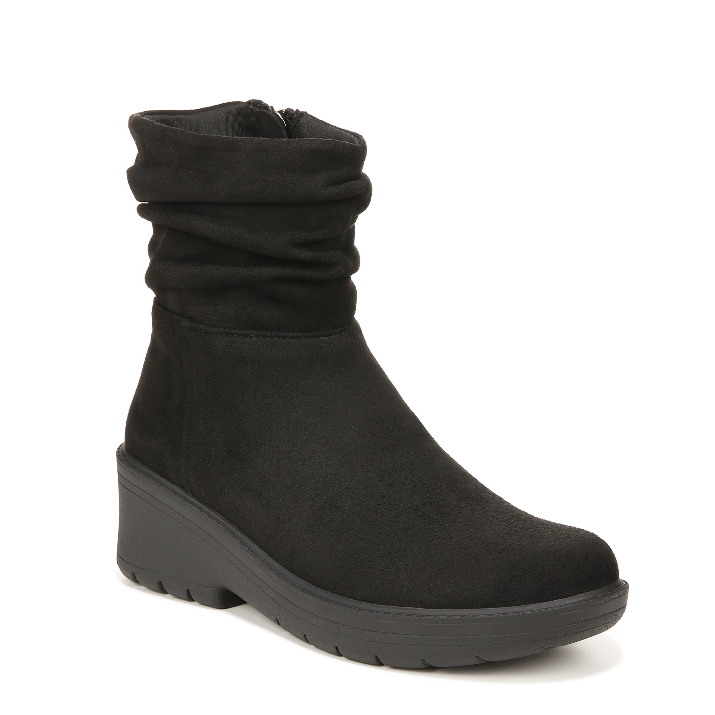 BZees Women's Berkley Washable Comfort Ankle Boots Boots Black 8 M