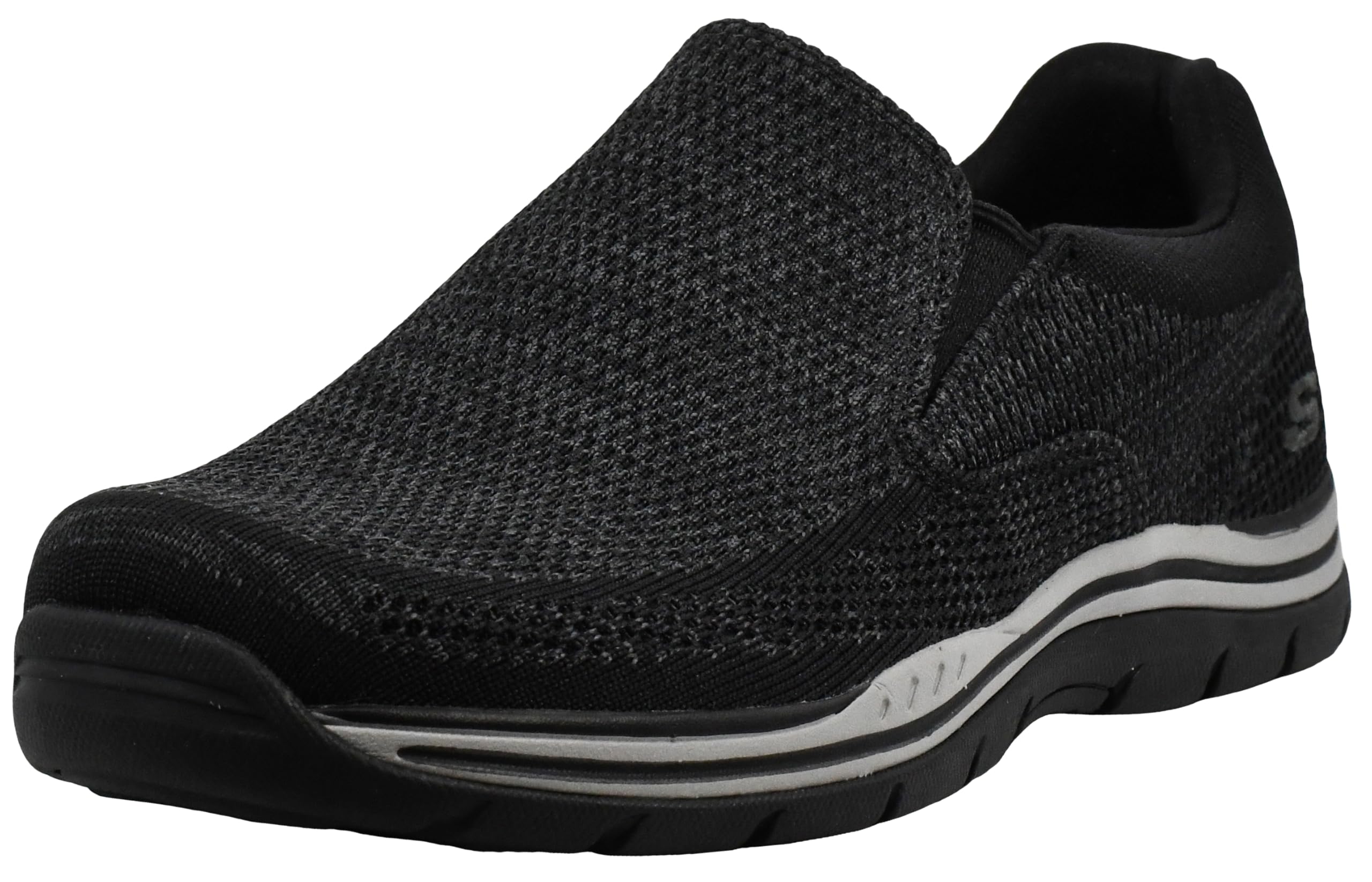 Skechers Men's Expected - Gomel Slip-on Loafer, Black, 11 M US