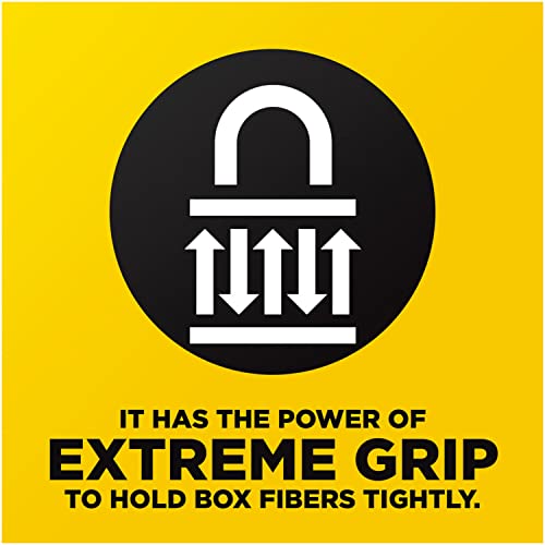 Scotch Box Lock Packaging Tape, 6 Rolls, 1.88 in x 54.6 yd, Extreme Grip Packing, Shipping and Mailing Tape, Sticks Instantly to Any Box (3950-6)