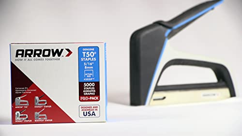 Arrow Fastener 505IP Genuine T50 5/16-Inch Staples, 5,000-Pack