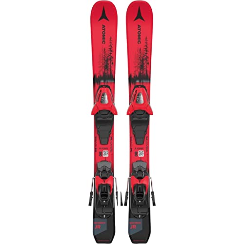 Atomic Maverick Jr + C5 Gw Ski - Kids' Red Metalic, 90cm