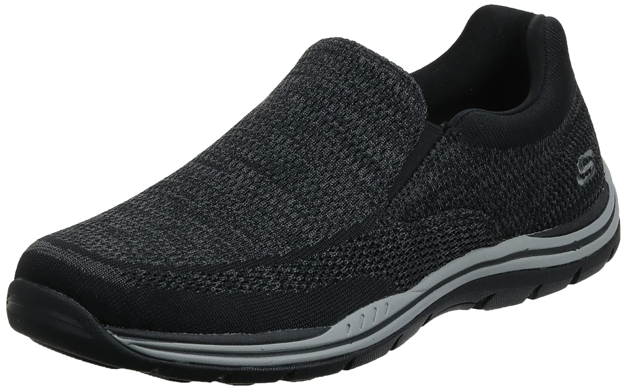 Skechers Men's Expected - Gomel Slip-on Loafer, Black, 11 M US
