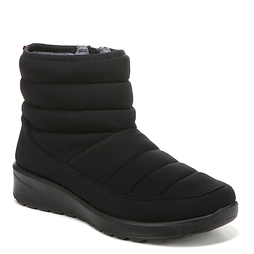 BZees Women's Glacier Ankle Boot, Black, 11