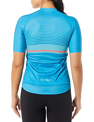 Pearl Izumi W Elite Pursuit ss Graphic Jersey, Atomic Blue/Aqua Blue Flux, XX-Large