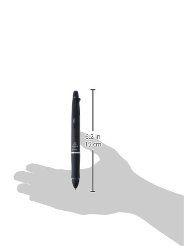 PILOT Dr. Grip 4+1, 4 Color 0.7 mm Ballpoint Multi Pen & 0.5 mm Mechanical Pencil - Black Body (BKHDF1SFN-B)