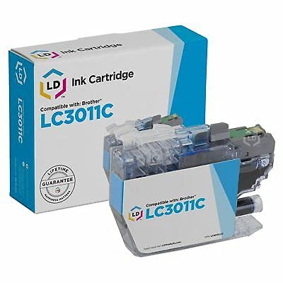 LD Compatible Ink Cartridge Replacement for Brother LC3011 (Black, Cyan, Magenta, Yellow, 4-Pack)
