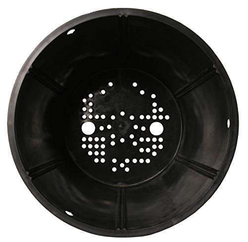 Hydrofarm GFOE2 Active Aqua 12 Pot 2-Gallon Hydroponic Grow Flow Expansion Kit, Black