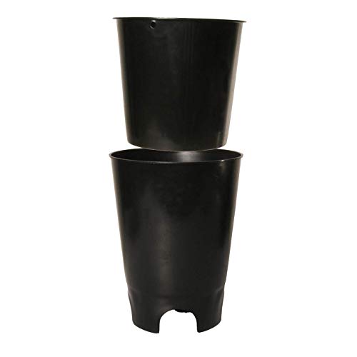 Hydrofarm GFOE2 Active Aqua 12 Pot 2-Gallon Hydroponic Grow Flow Expansion Kit, Black
