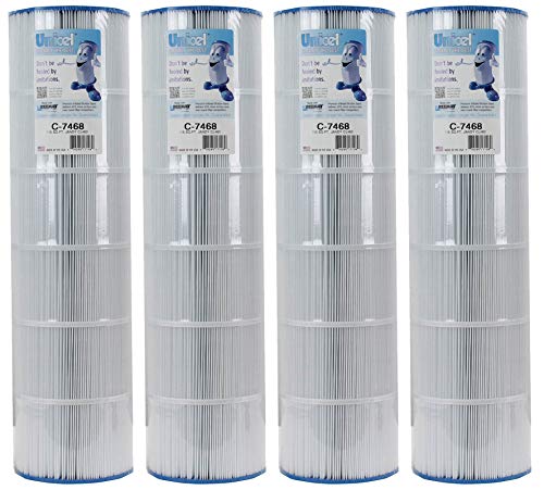 Unicel C-7468 Swimming Pool Filter Replacement Cartridge for Jandy CL460 (4 Pack)