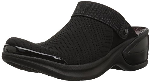 Bzees Women's Kitty Shoe, black oversized geo print, 10 M US