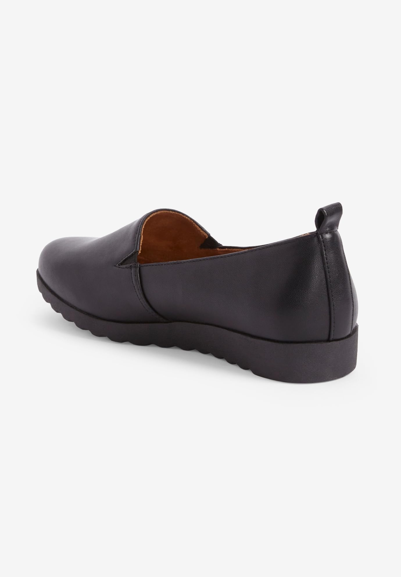 Comfortview June Flat Women's Slip-On Shoes (Wide Widths Available) - 7 M, Black