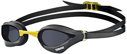 arena Cobra Core Swim Goggles for Men and Women, Smoke-Black, Standard Non-Mirror