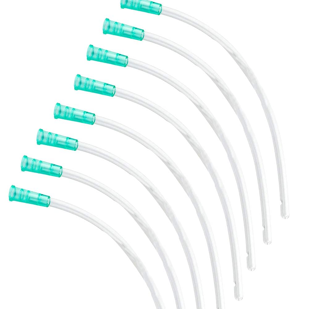 DFYOUHOME 8PCS Handy Plastic Syringe Hoses Replacement Tubing for Enema Plant Hydroponic Liquid Measurement Cake Decoration Pets Feeding Tools, Refilling, Filtration, Scientific Labs, 13inch